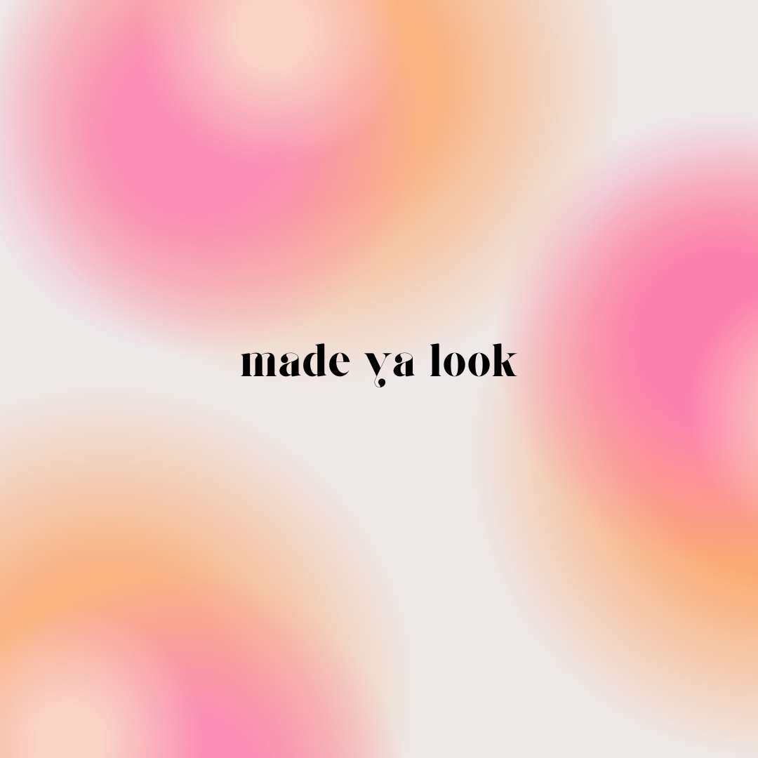 made ya look!